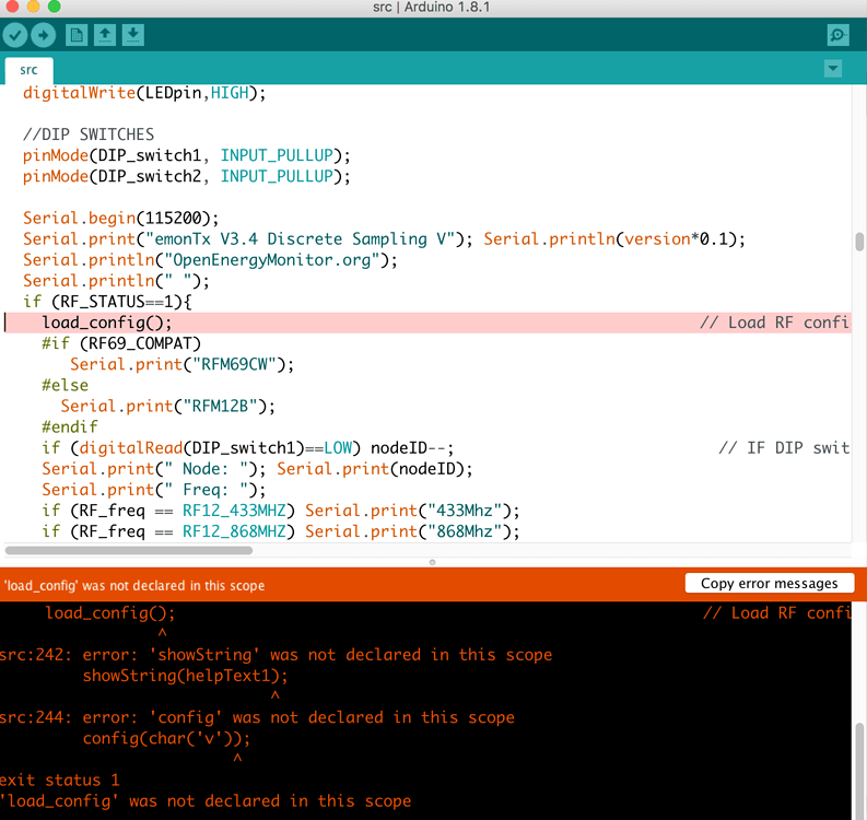 Connect Emontx V3 Arduino Ide Compile Issues Emontx Openenergymonitor Community