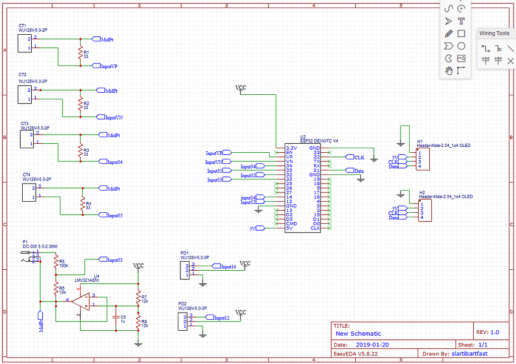 ESP32 with homebrew PCB - Hardware - OpenEnergyMonitor Community
