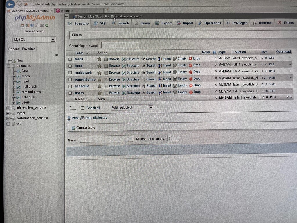 Localhost/emoncms error on Windows 10 - Installation - OpenEnergyMonitor Community