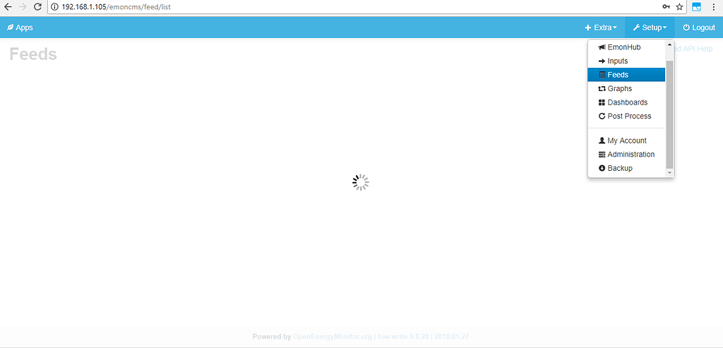 Emoncms Web App Extremely Slow New Install Installation Openenergymonitor Community 