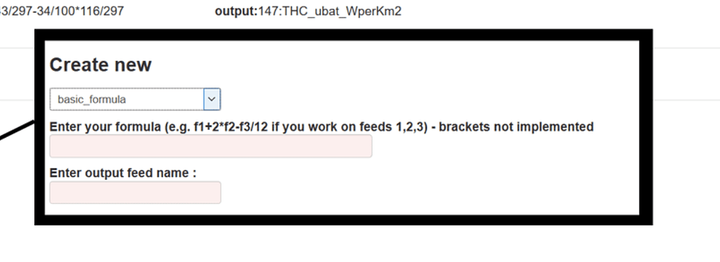 Missing Formula Box in Post Processor - Emoncms - OpenEnergyMonitor Community