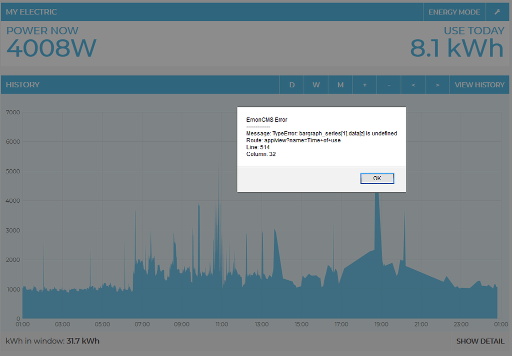 Time of use app -- error message - Emoncms - OpenEnergyMonitor Community