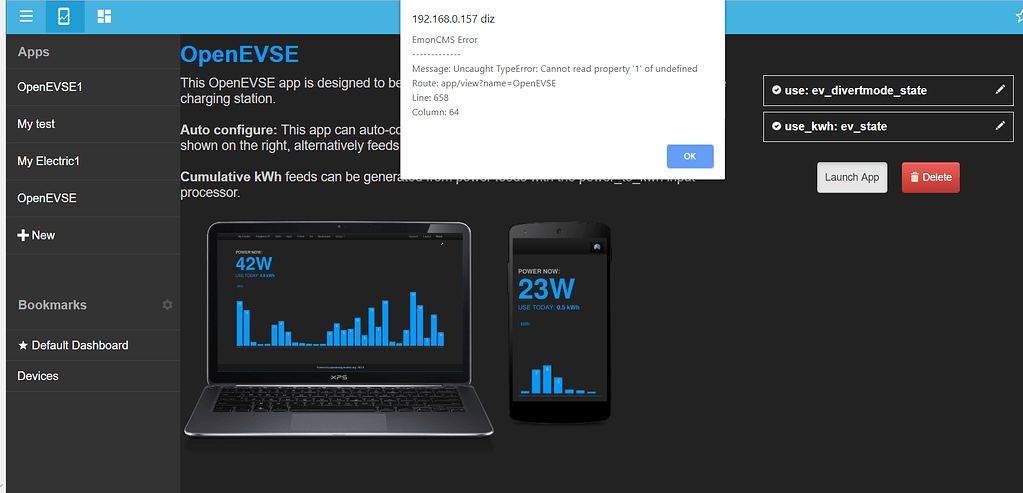 App: Cannor read property '1' of undefined - Emoncms.org - OpenEnergyMonitor Community