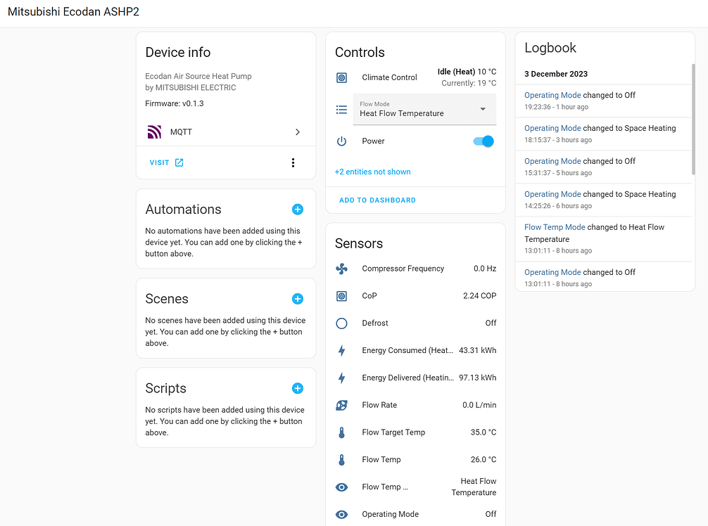 Monitoring & Controlling Ecodan via CN105 - Heatpump ...