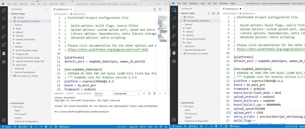 Platform IO V5 "Upload file system image" option moved - diyBMS - OpenEnergyMonitor Community
