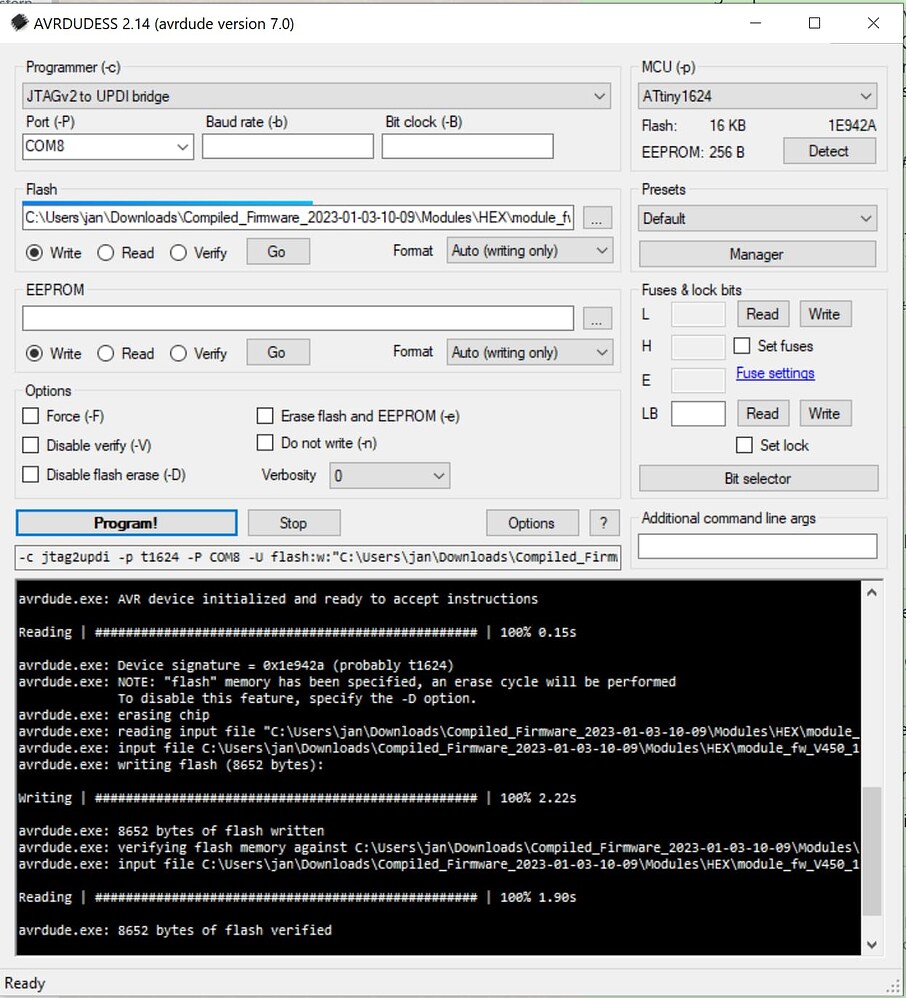 Troubles flashing modules - diyBMS - OpenEnergyMonitor Community