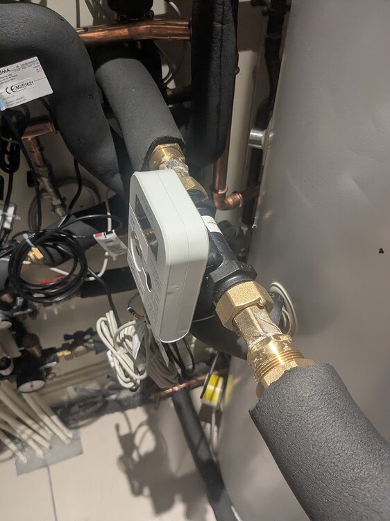 Heat sensor stopped recording flow partway through DHW cycle ...