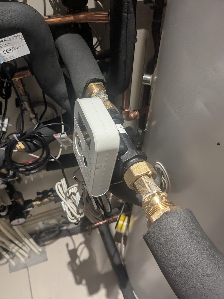 Heat sensor stopped recording flow partway through DHW cycle ...