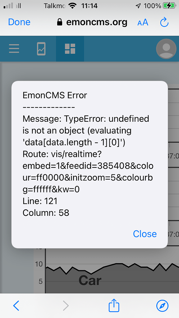 Help please to begin troubleshooting this error message - Emoncms - OpenEnergyMonitor Community