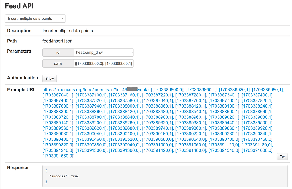 Feed API - Insert Multiple Data Points - Emoncms - OpenEnergyMonitor ... Feed API - Insert Multiple Data Points - Emoncms - OpenEnergyMonitor ...