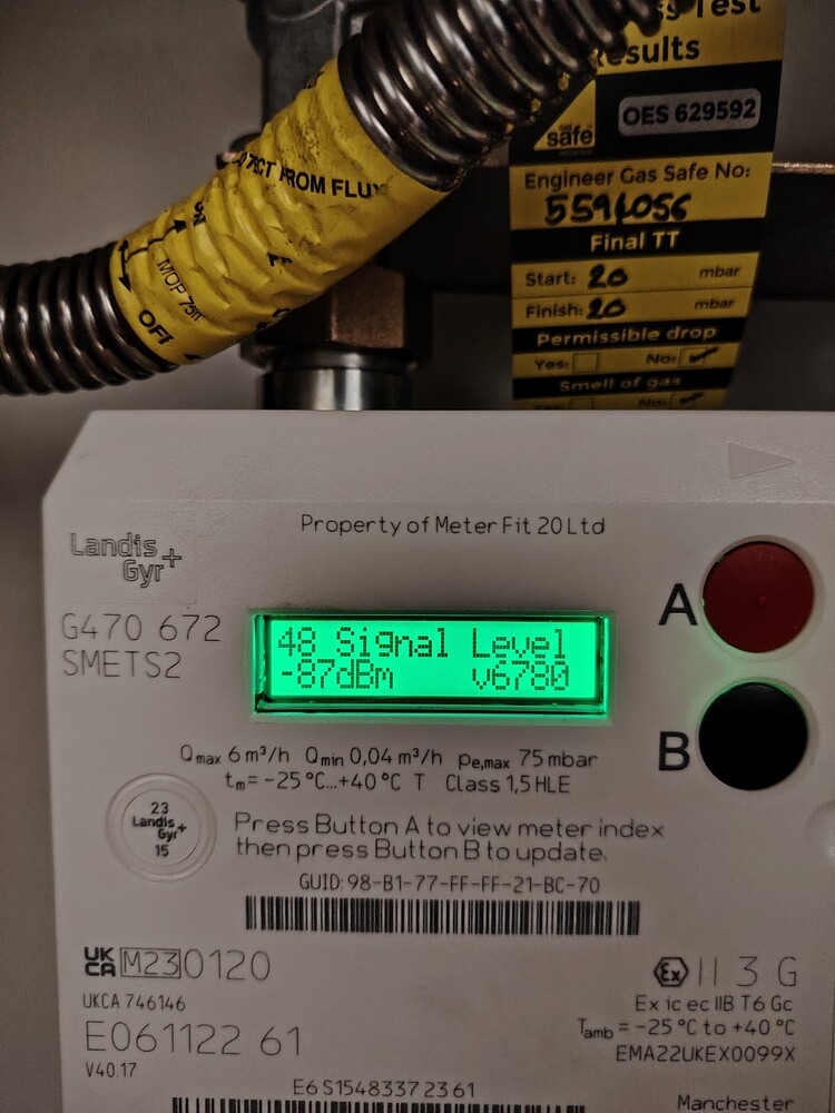 Smart gas meter Landis+Gyr G470 672 - Getting Started ...