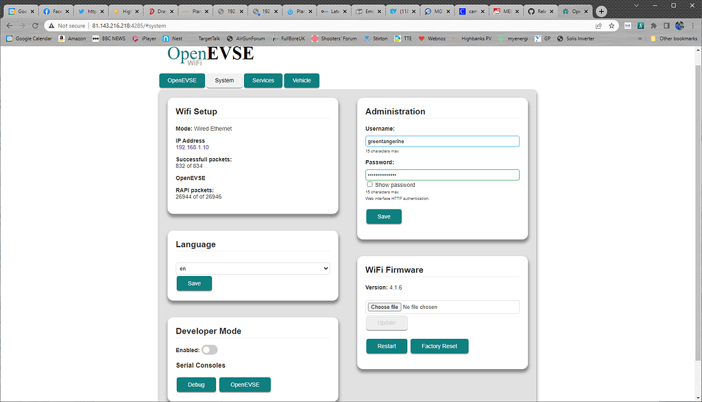 OpenEVSE with ESP wired gateway - OpenEVSE - OpenEnergyMonitor Community