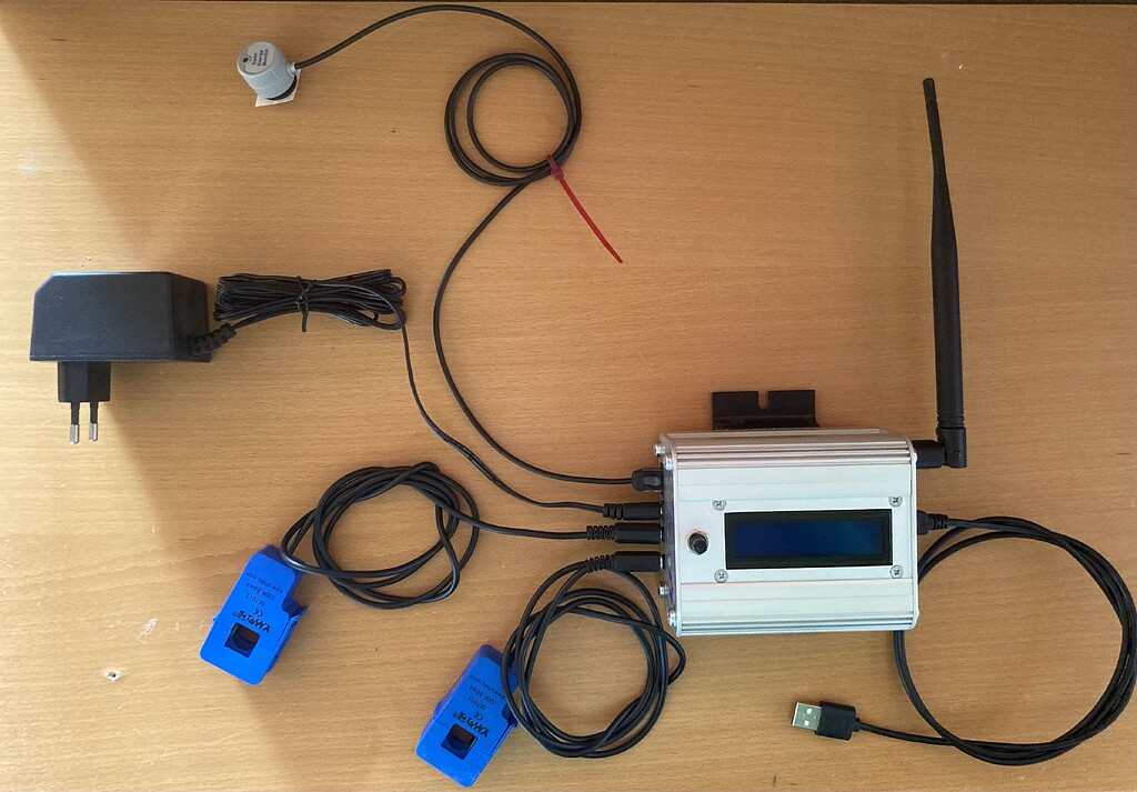 Emonpi With 2 Cts Voltage Sensor Euro And Optical Pulse Counter