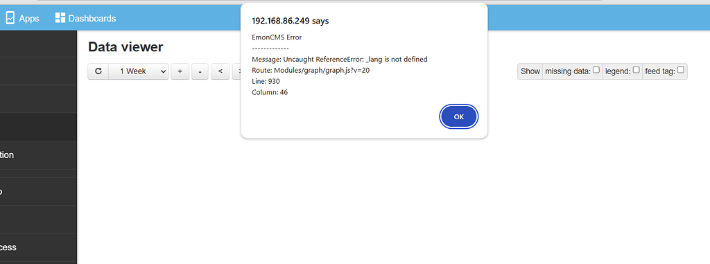 Uncaught reference error _lang etc - Emoncms - OpenEnergyMonitor Community Uncaught reference error _lang etc - Emoncms - OpenEnergyMonitor Community
