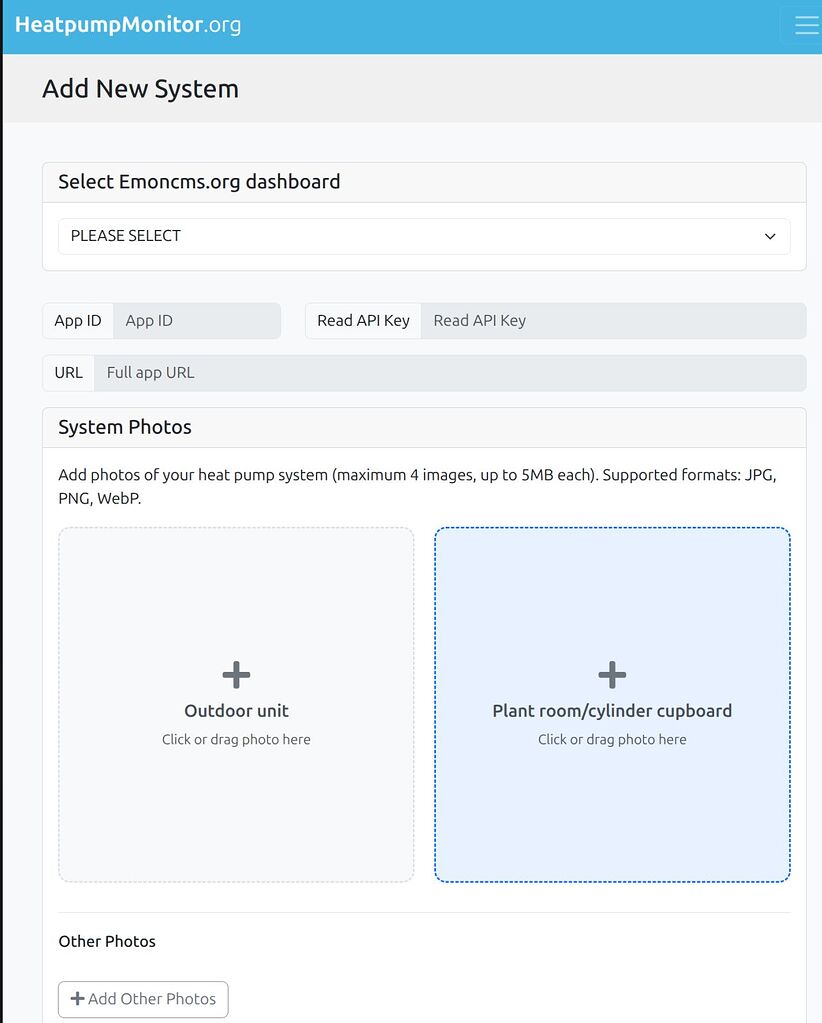 🥳 New features on HeatPumpMonitor.org Nov25: System photos + more ...