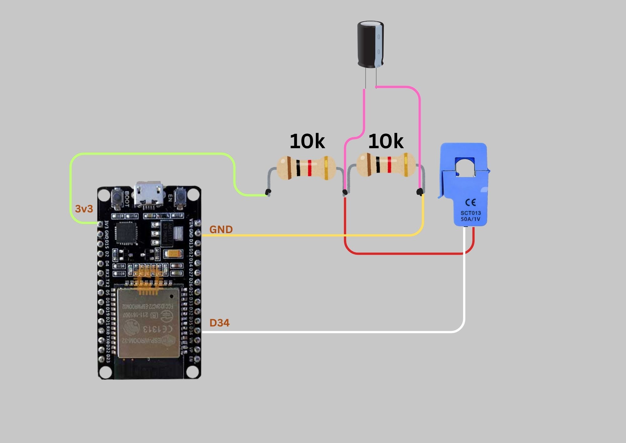 Inaccuracy reading using SCT013-50A/1V and esp32 for energy monitoring ...